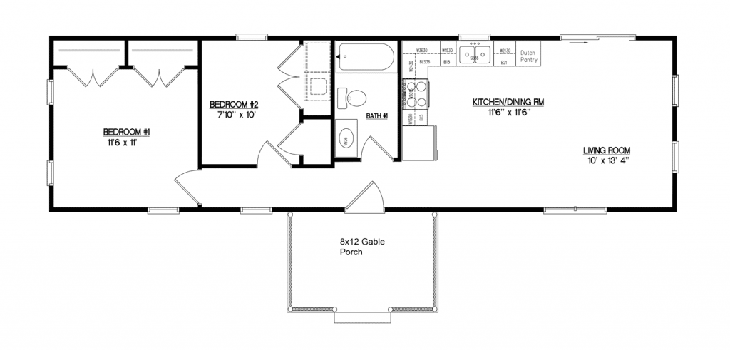 Frontier Model Log Homes - Modular Homes by Salem Structures