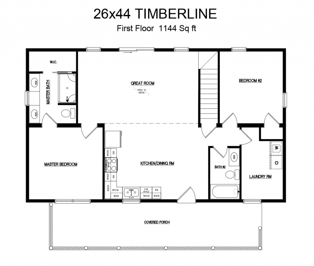 Timberline Model - Modular Homes by Salem Structures